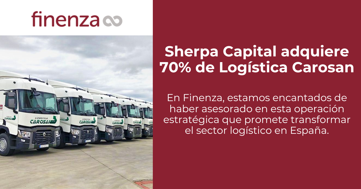 Sherpa Capital adquiere 70% de Logística Carosan - Finenza